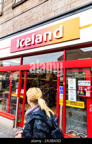 Iceland frozen food shop UK Stock Photo: 15942220 - Alamy