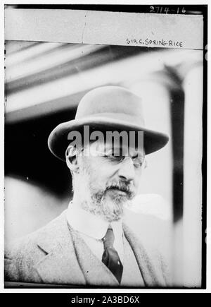 Sir C. Spring Rice Stock Photo - Alamy