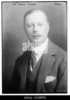 Sir Horace Rumbold was a British diplomat, known for his significant ...