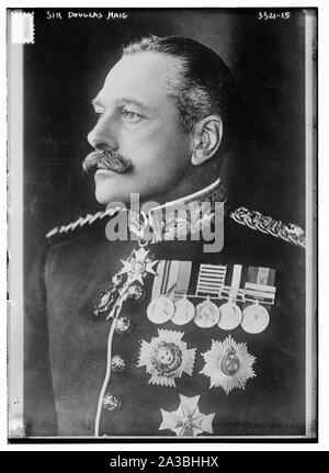 General Sir Douglas Haig , Commander in Chief of the British Armies on ...