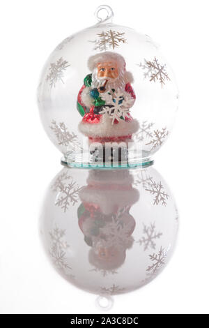 Composition of the Christmas decorations isolated on white Stock Photo ...