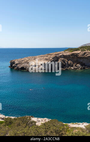 stretch of coast at Anavyssos in Greece Stock Photo - Alamy