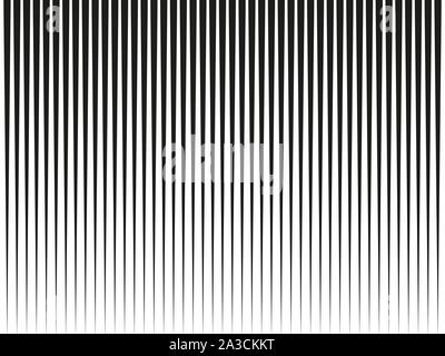 Vetical line halftone pattern with gradient effect. Template for ...