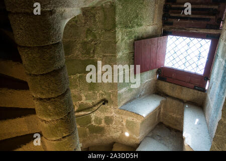 Window shutters of a medieval stone castle in Malta Stock Photo - Alamy