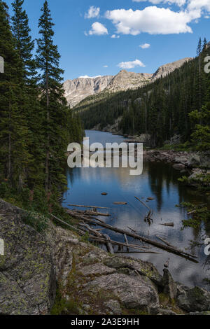 Along the East Inlet Trail, from Grand Lake, Colorado. Rocky Mountain ...
