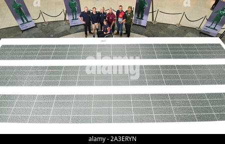 Veterans (from left to right) Kev Gray, Carl Shadrake, Lee Patmore ...