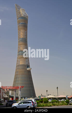 Aspire tower, Doha Asian Games Qatar Stock Photo - Alamy