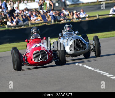 Stephan Rettenmaier, Maserati 4CLT, Duncan Ricketts, Parnell Challenger ...