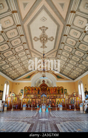 Alexy Russian Orthodox Church, Samarkand. Uzbekistan Stock Photo - Alamy