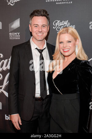Brian Gallagher and Megan Hilty attend Lifetime presents special ...