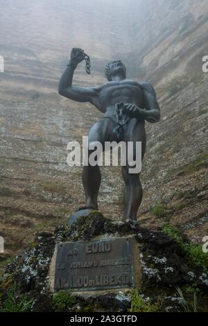 Statue of Euno Eunus, Enna, Sicily, Italy Stock Photo - Alamy