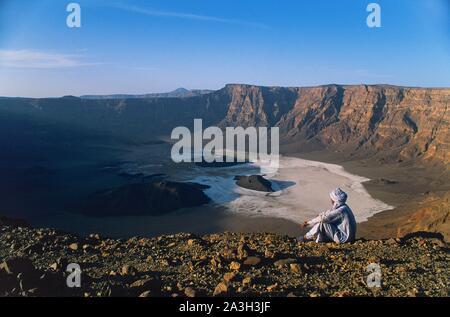 Chad, Tibesti, Sahara, Natron Volcano, Tibesti Stock Photo - Alamy