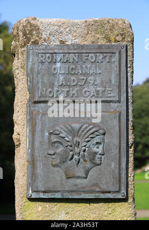 Ilkley Roman Fort Stock Photo - Alamy