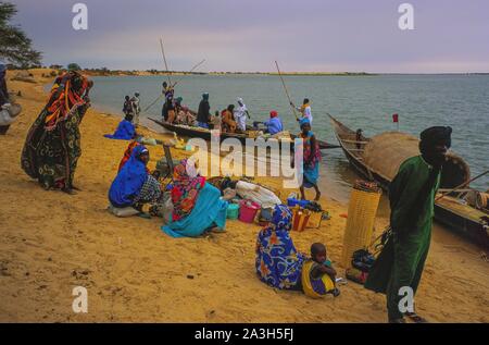 Mali, Niger River, Sahara Stock Photo - Alamy