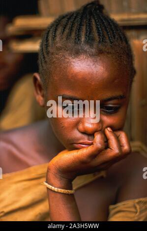Congo, East, Lobeke, the Baka are a group of nomadic hunter-gatherers ...