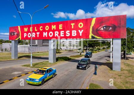 Aerial view of Port Moresby; Papua New Guinea Stock Photo: 85764417 - Alamy