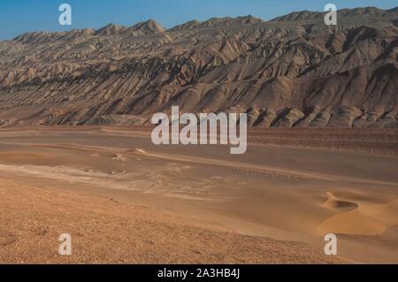 China Asia Silk Road Xinjiang autonomous area field Turpan Turfan ...