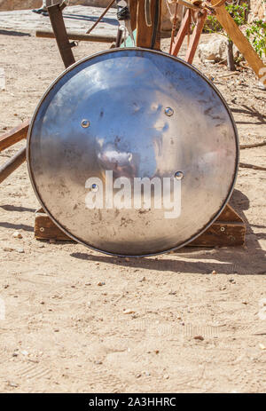Rounded shield used by moorish armies during Reconquista period, 11 ...