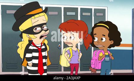 BIG MOUTH, (from left): Jessi Glaser (voiced by Jessi Klein), Andrew ...