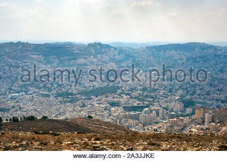 Nablus, West Bank city of Nablus on Feb. 5. 31st Dec, 2014. A Stock ...