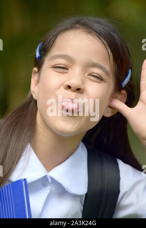 Goofy University Diverse Student Stock Photo - Alamy
