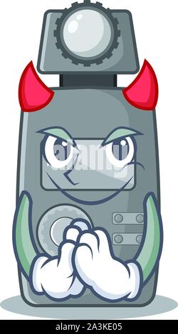 Smirking light meter isolated with the cartoon Stock Vector Image & Art ...