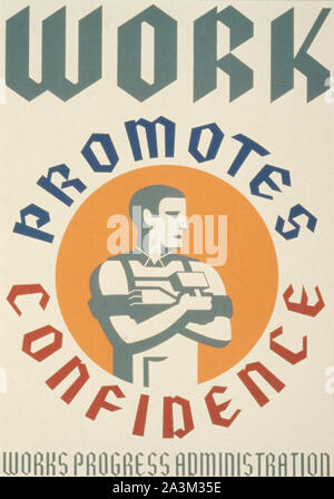 Work Promotes Confidence Stock Photo - Alamy