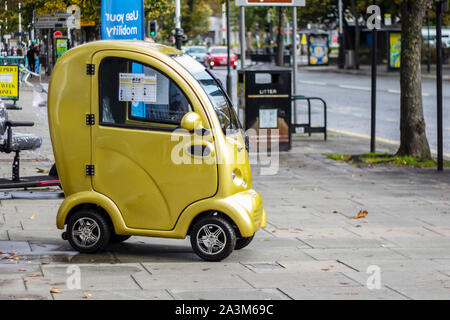 Cabin car mobility scooter 8mph mk2 battery driven disabled scooter ...