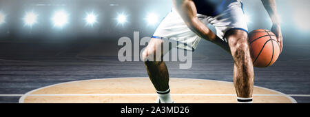 Composite image of basketball player Stock Photo - Alamy