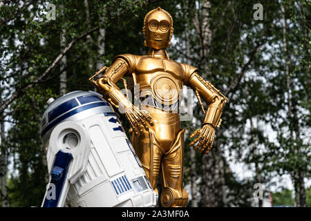 C-3PO character from Star Wars on display at the Academy Museum of ...