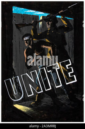 British, WW2, Unity of Strength, Inter-allied co-operation, British and ...