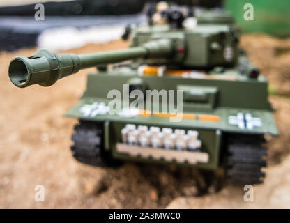 Tank on a field. Modern military equipment Stock Photo - Alamy