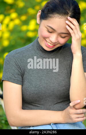 Contemplative Diverse Person Stock Photo - Alamy