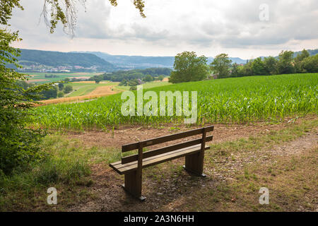 Obersiggenthal, Switzerland rural landscape Stock Photo - Alamy