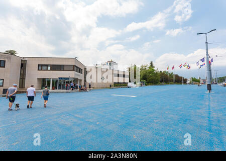 CERN Large Hadron Collider Building Stock Photo - Alamy