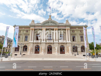 Grand Théâtre de Genève opera house, Geneva, Switzerland Stock Photo ...