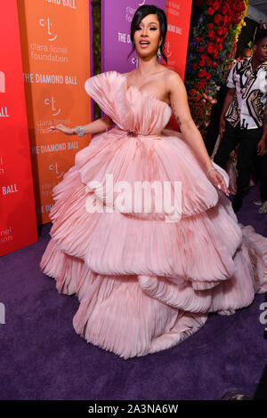 Cardi B attending the 5th annual Diamond Ball benefit gala at Cipriani ...