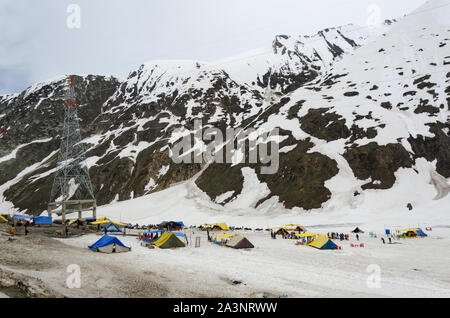 Zero point which is a tourist attraction situated on the roadside of ...
