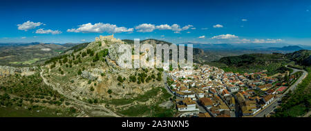 A beautiful view of Spanish walled villages Stock Photo - Alamy