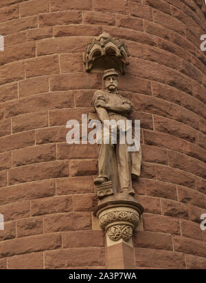 Soldiers and Sailors Memorial Arch in Brooklyn, re-created in ...