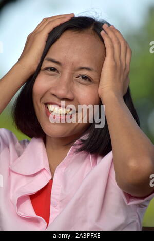 Woman And Memory Loss Stock Photo - Alamy