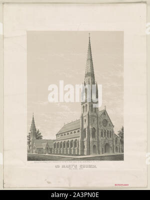 St. Mary's church. Fall River, Mass Stock Photo - Alamy