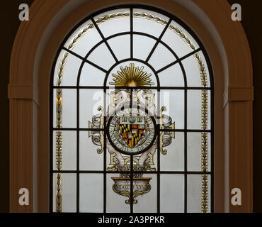 Stained Glass Windows, Gilman Hall, Johns Hopkins University, Baltimore ...