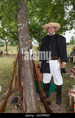 Sam Houston at the Battle of San Jacinto (detail) 1898 by Henry Arthur ...