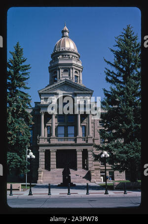 Wyoming State Seat at The State Capitol Building, Cheyenne, Wyoming ...