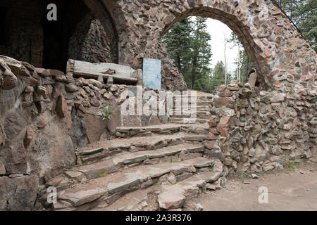Bishop Castle, San Isabel National Forest, southwest of Pueblo ...