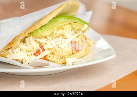 Venezuelan typical food, Arepa Stock Photo - Alamy