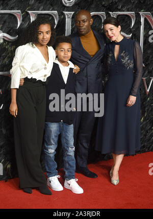 Elena Gyasi, David Gyasi and Emma Gyasi (left to right) attending the ...