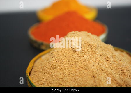 Indian spice powder image Stock Photo - Alamy