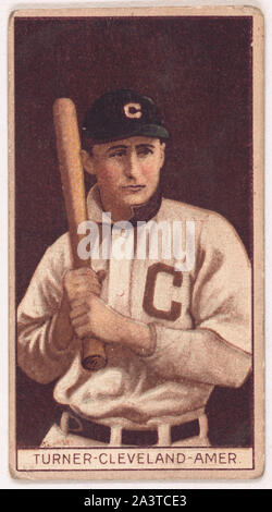 Terence Turner, Cleveland Naps, baseball card portrait Stock Photo - Alamy